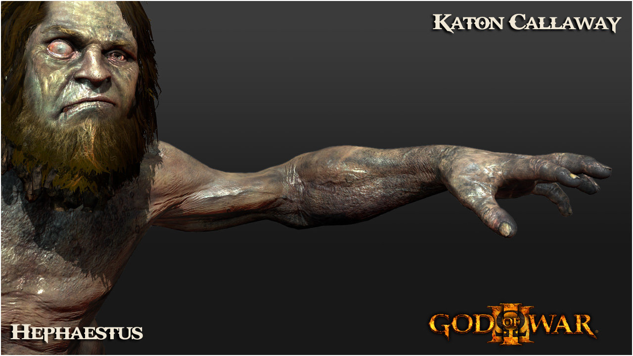 Katon Callaway - God of War 3 Art