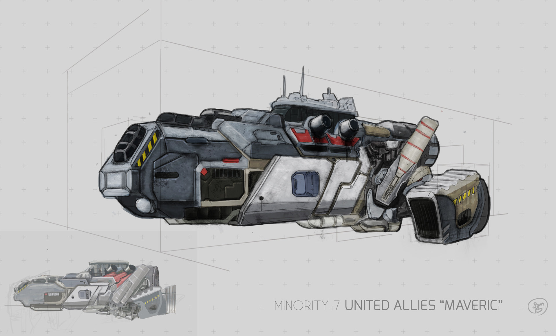 ArtStation - M7 Sketches