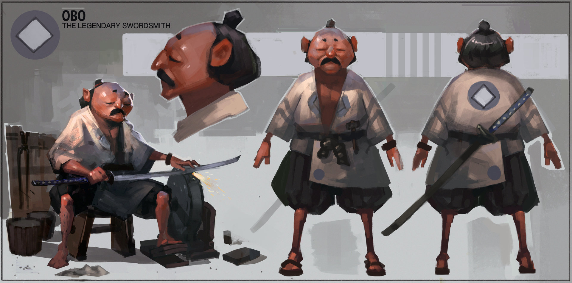 ArtStation - Obo The Legendary Swordsmith