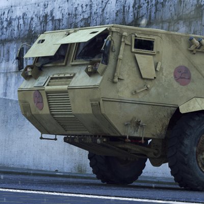 Meda / \ - Fahd APC - Egyptian Military Police