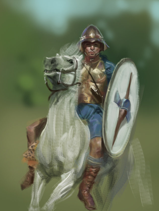 ArtStation - Mounted Hoplites