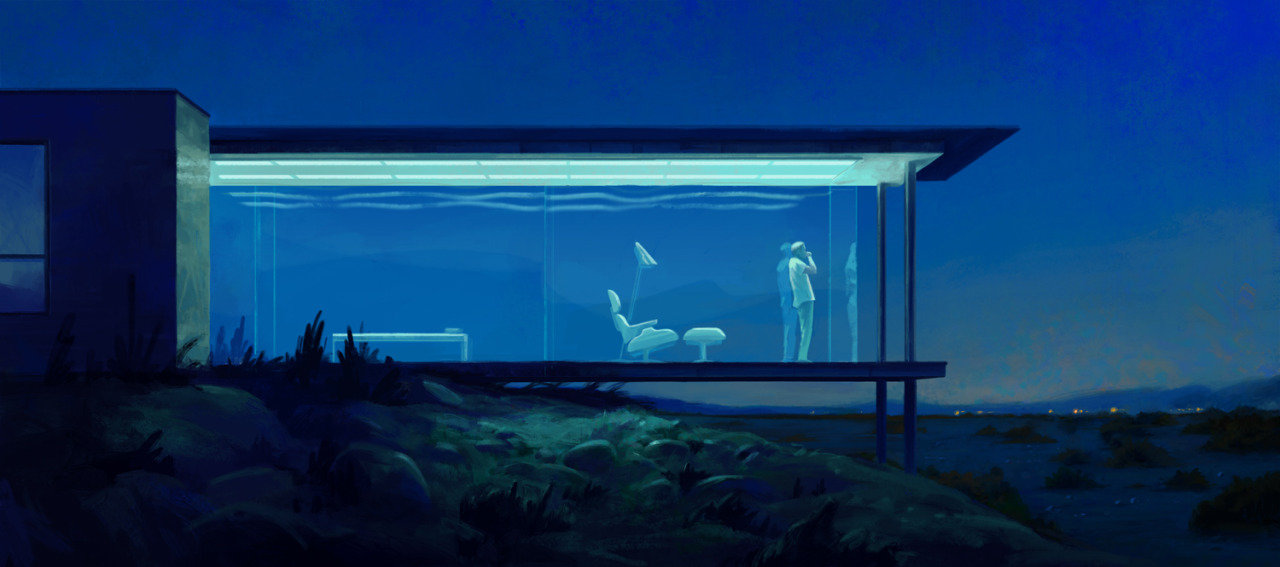 ArtStation - Desert house