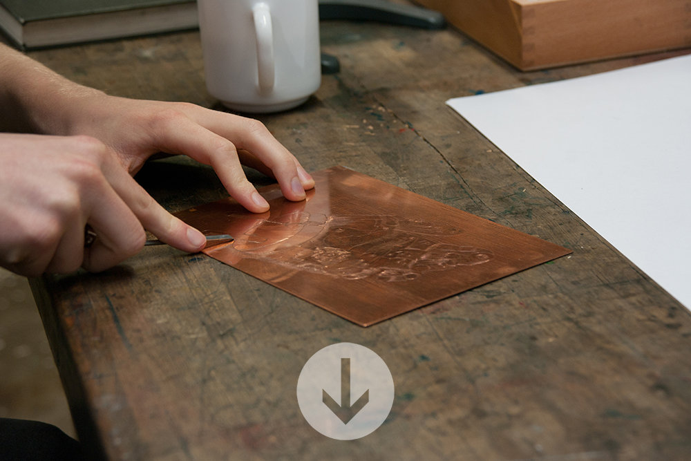 ArtStation - Handware – Copper Engraving (Process)