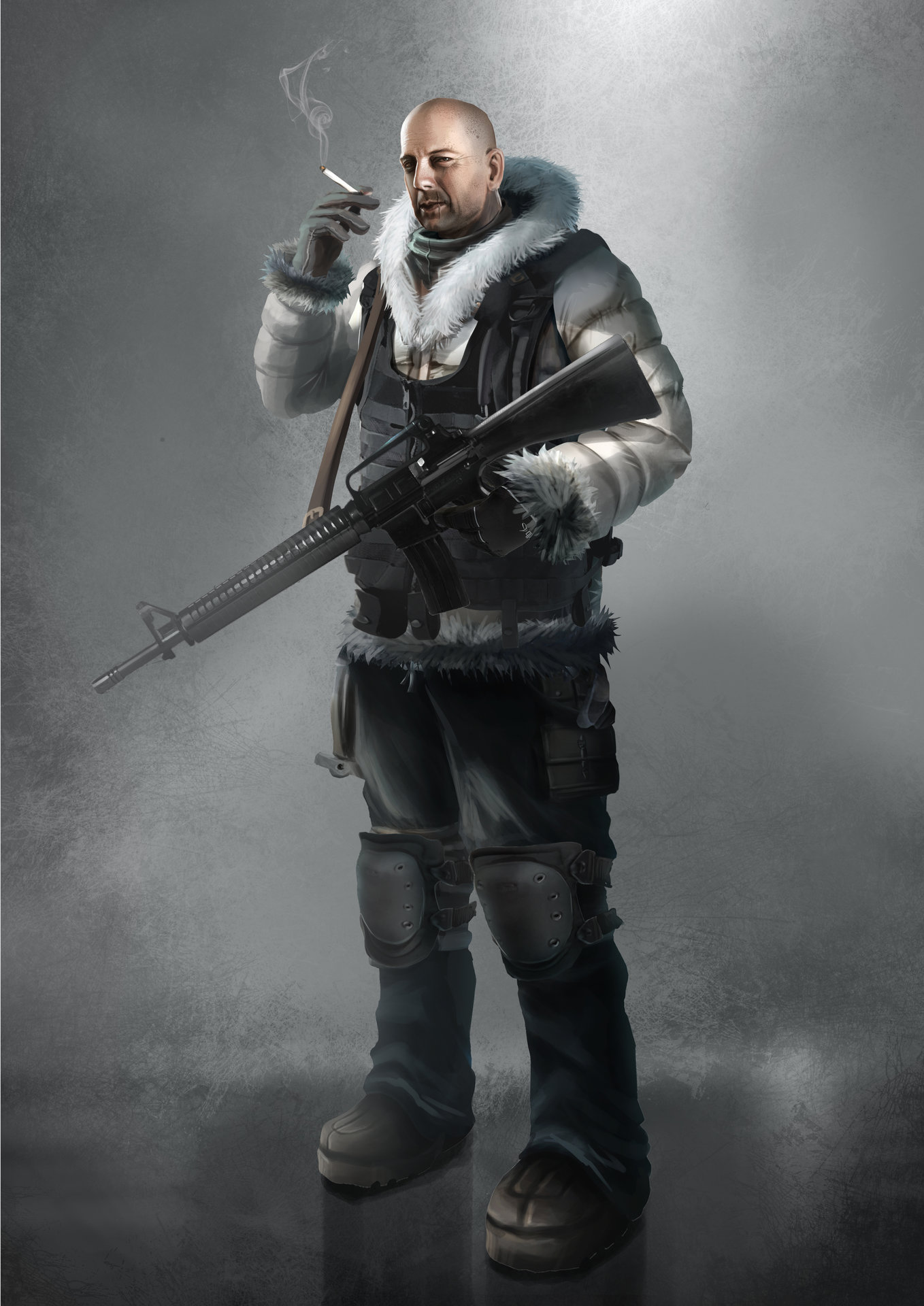 ArtStation - Snow Soldier