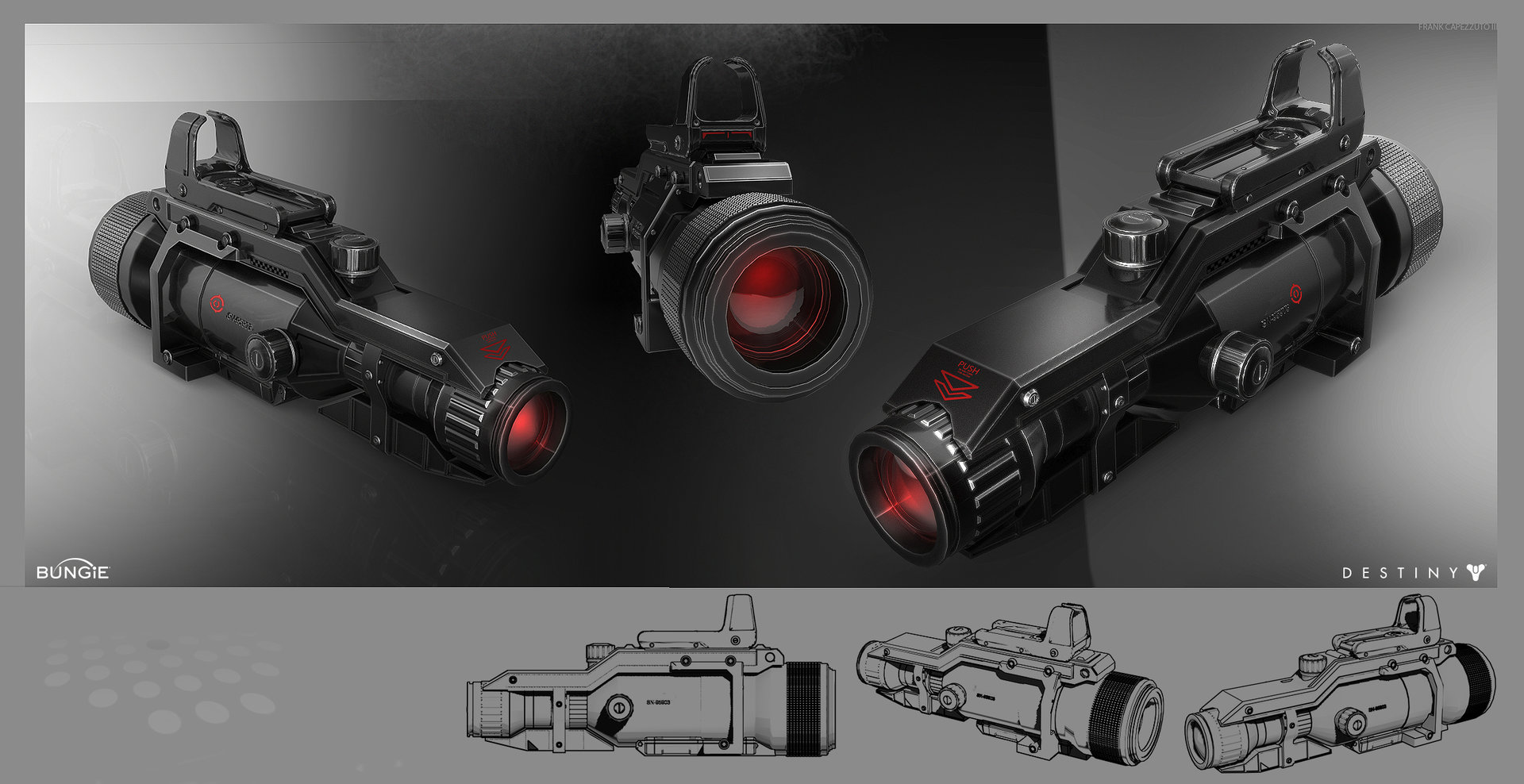 ArtStation - Destiny Scope Concept, Frank Capezzuto III