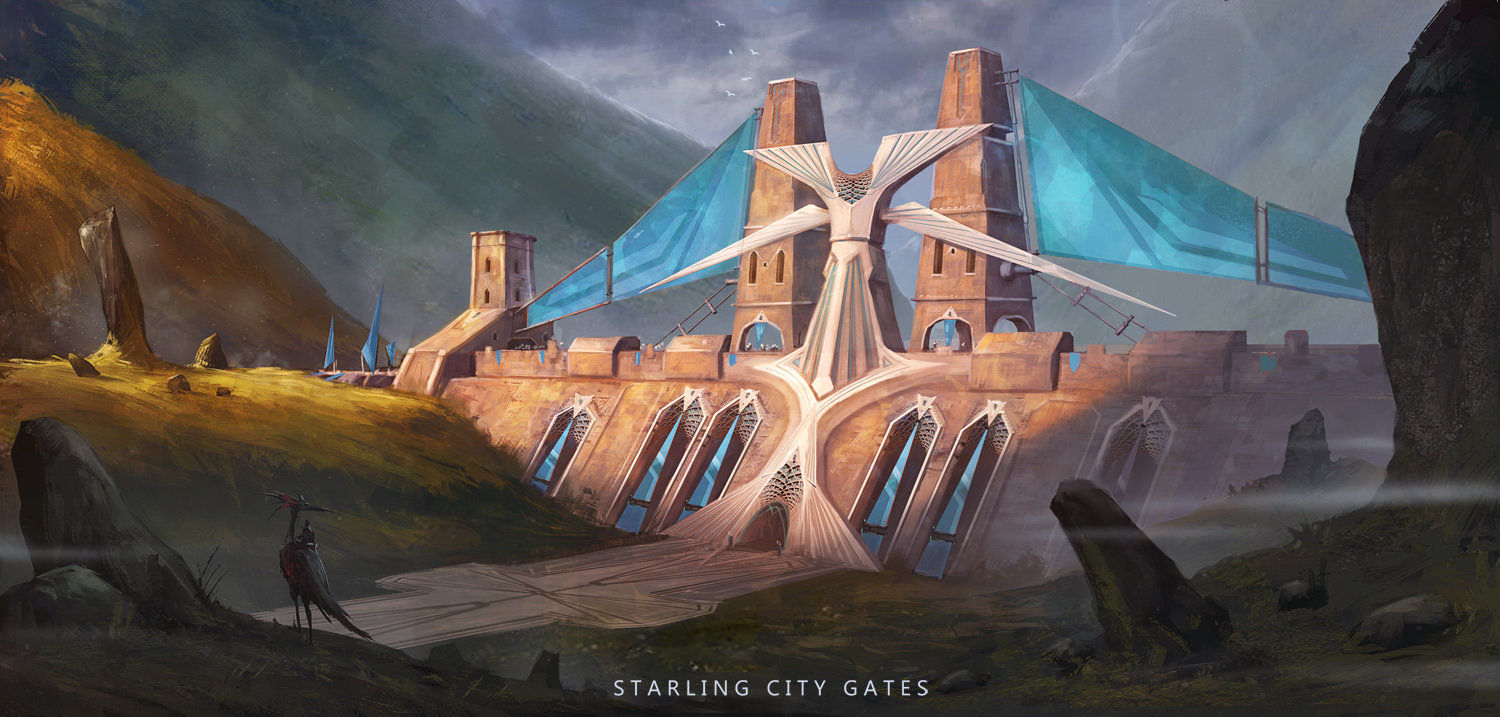 ArtStation - RPG Challenge-City Gates