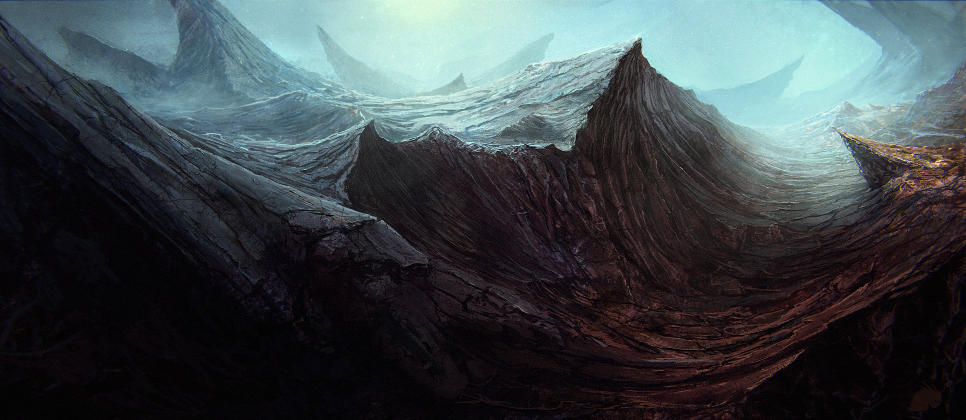ArtStation - Coldstone Mountains
