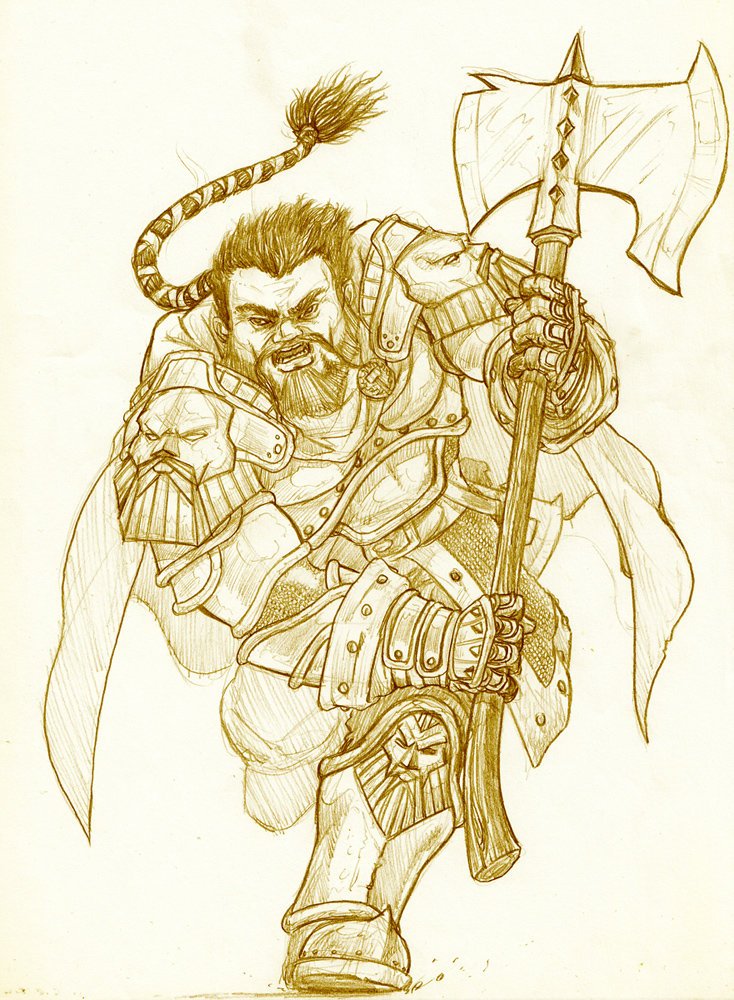 ArtStation - Dwarven Charge