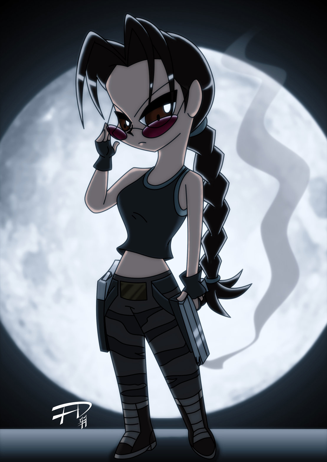 ArtStation - Chibi Lara Croft