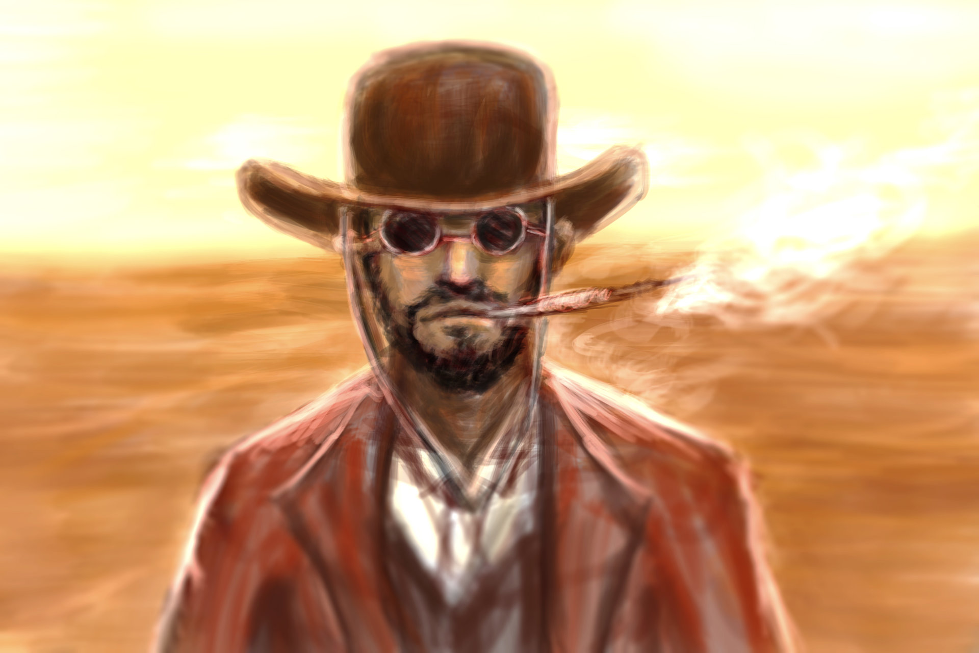 ArtStation - django unchained practice