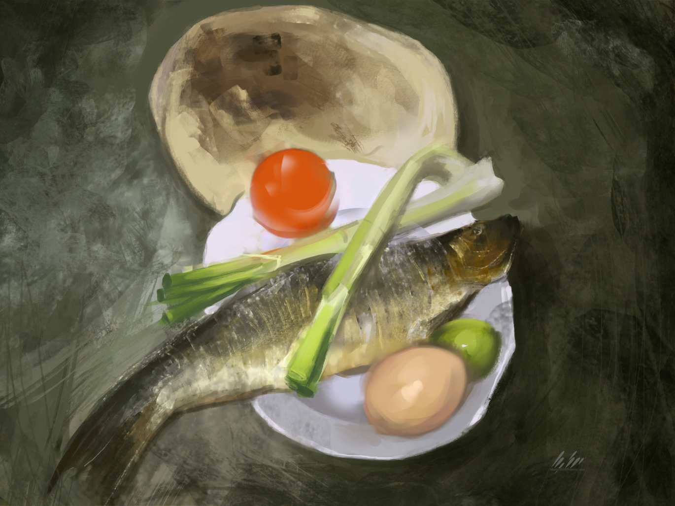 ArtStation - Ringa fish study