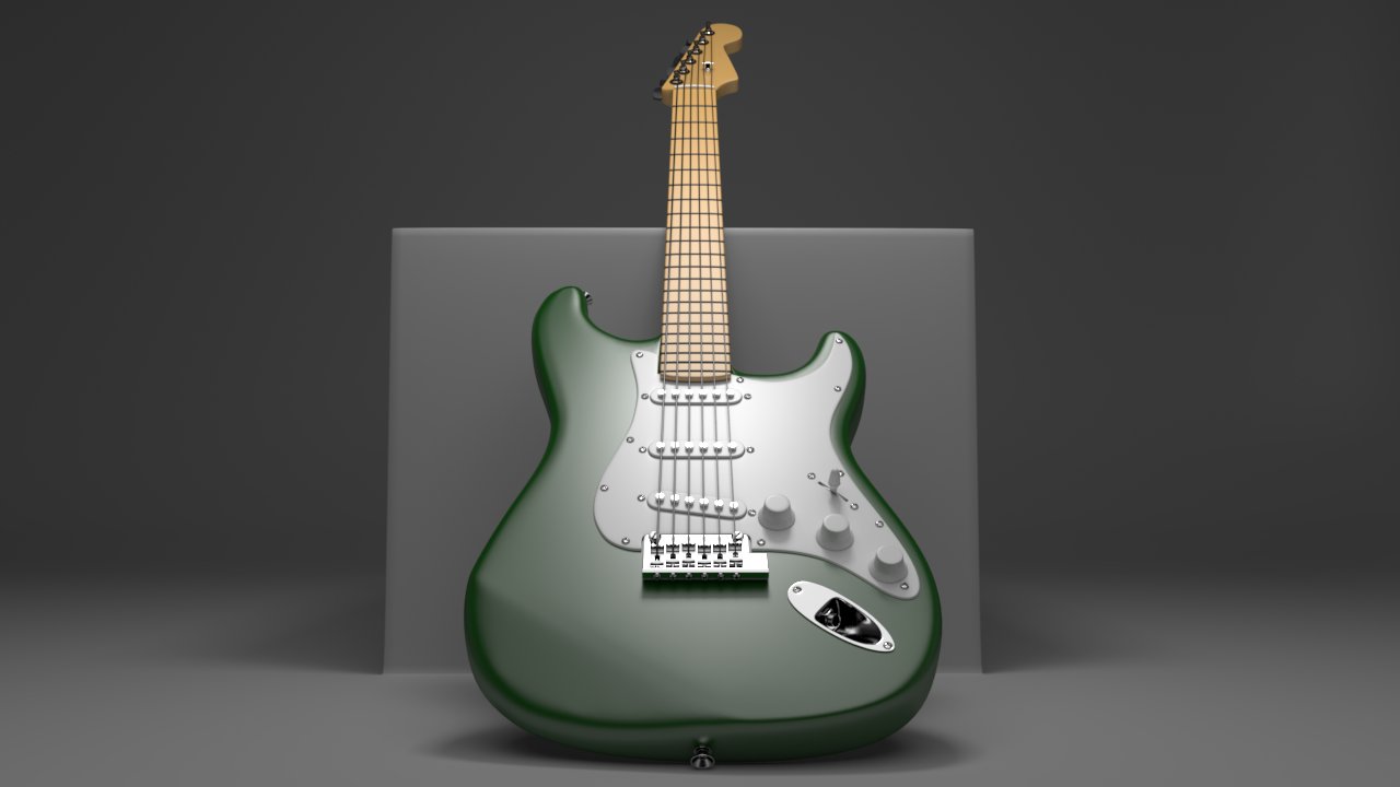 ArtStation - Strat Guitar Practice