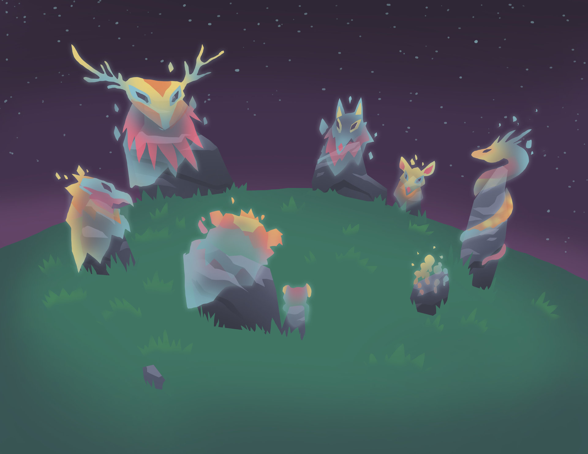 ArtStation - Spirit Circle