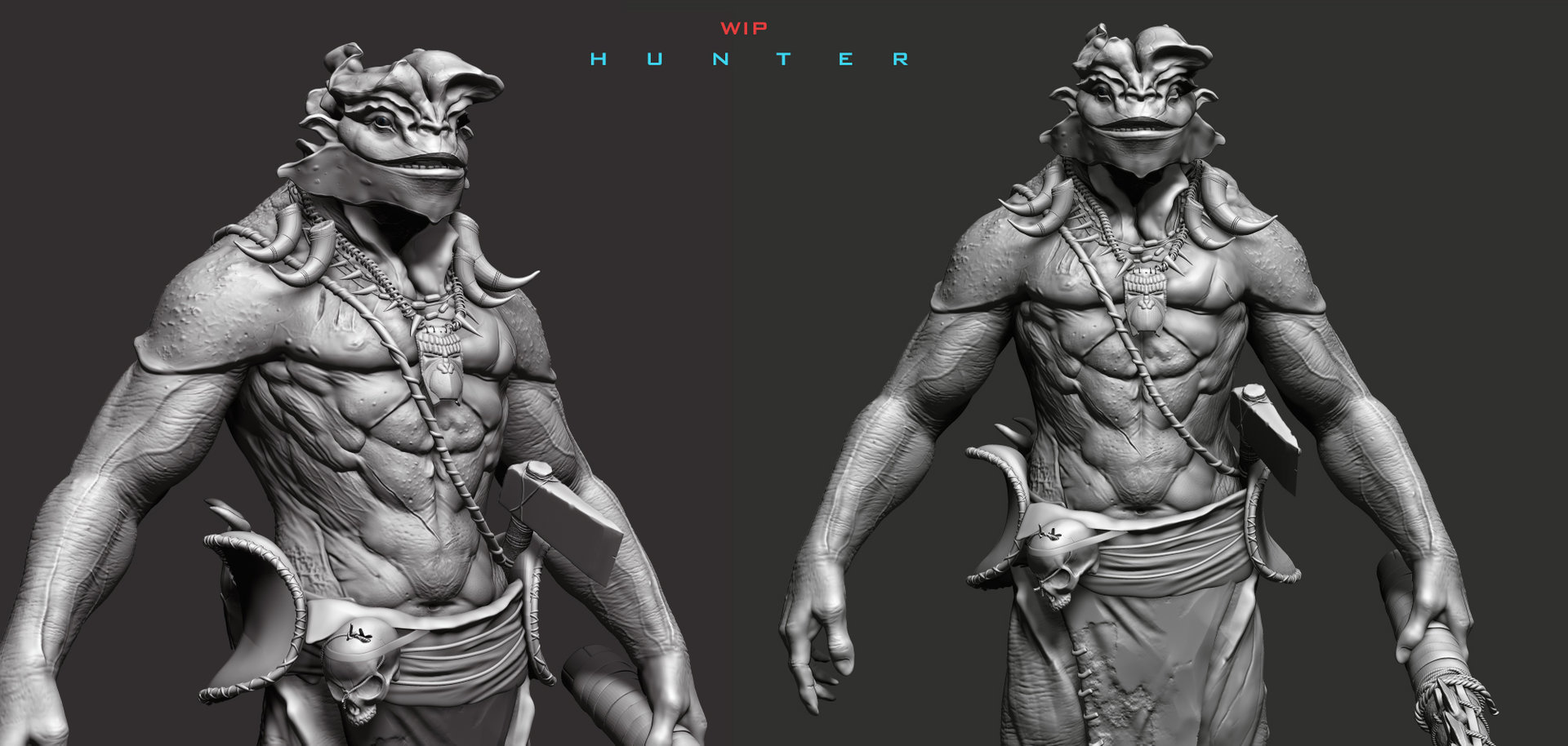ArtStation - hunter wip
