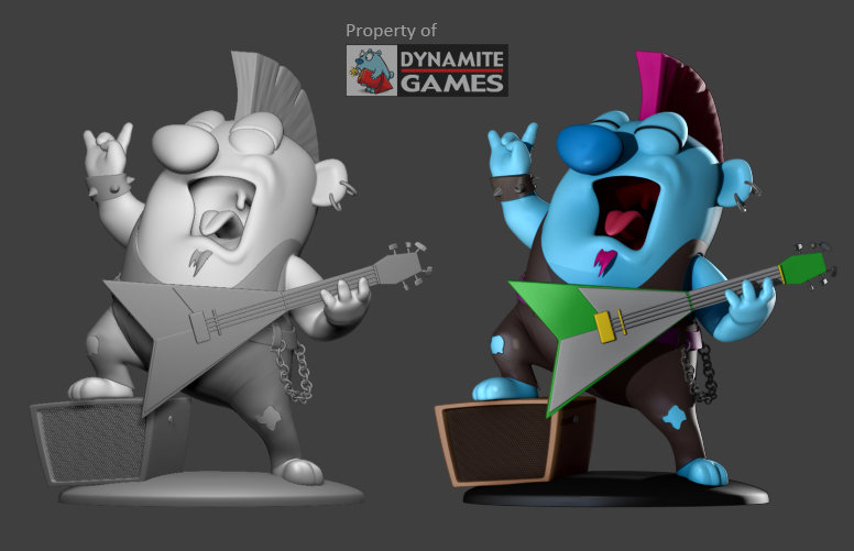 ArtStation - Dynamite Games 3D prints