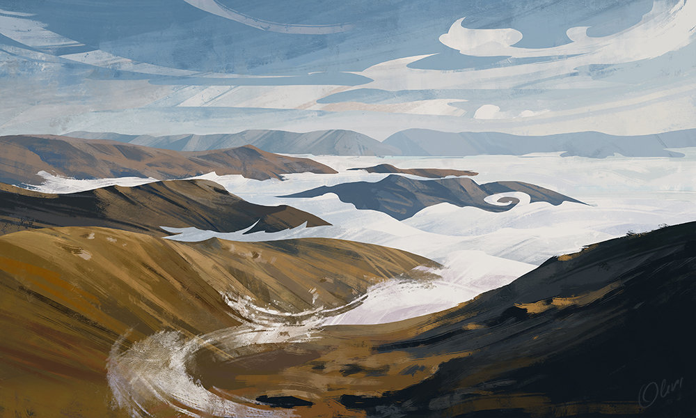 ArtStation - Landscape study #3