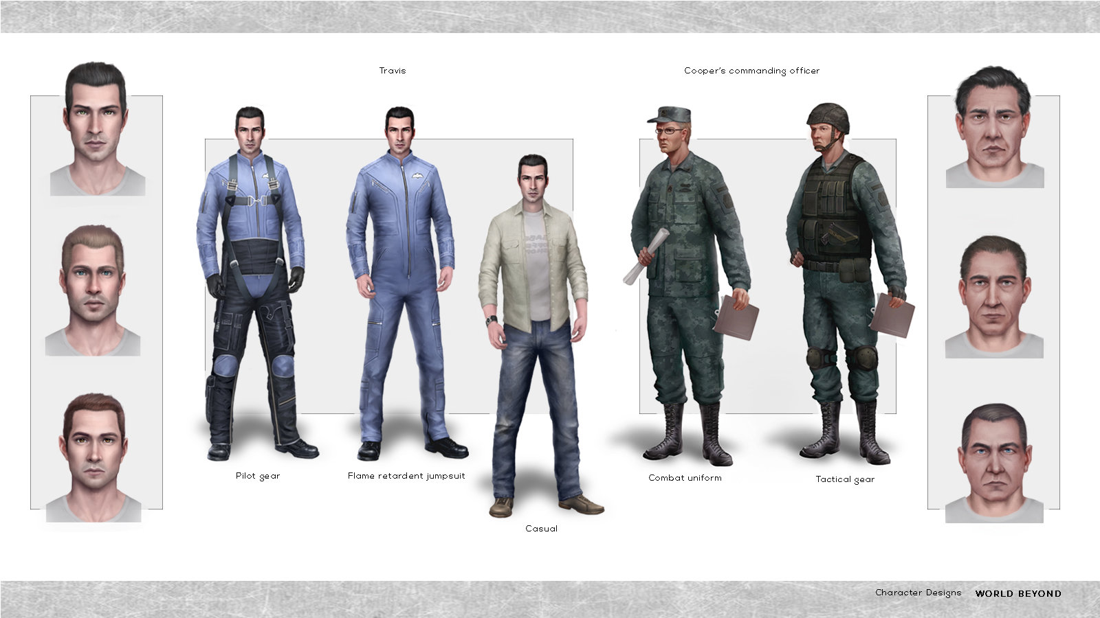 ArtStation - World Beyond Character Designs