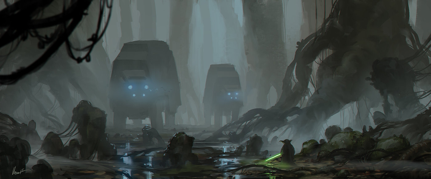 ArtStation - Swamp Encounter