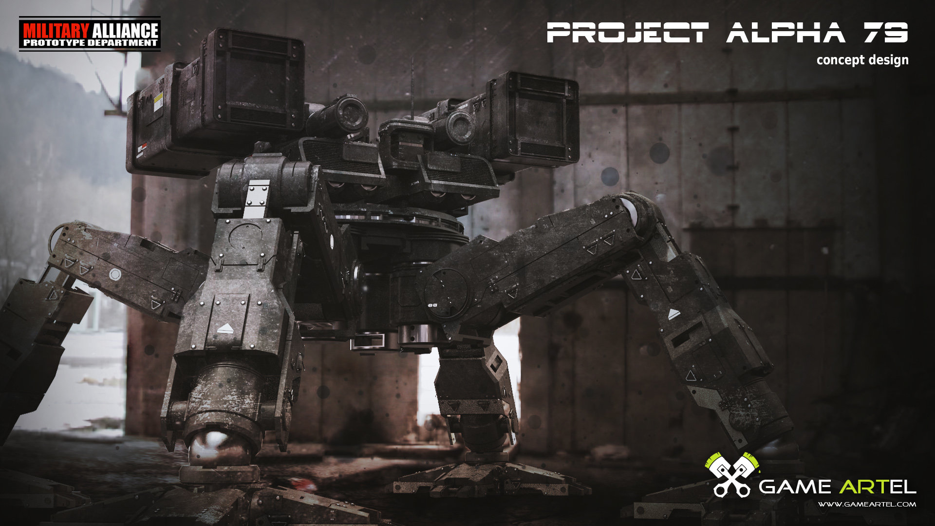 ArtStation - Mech concept