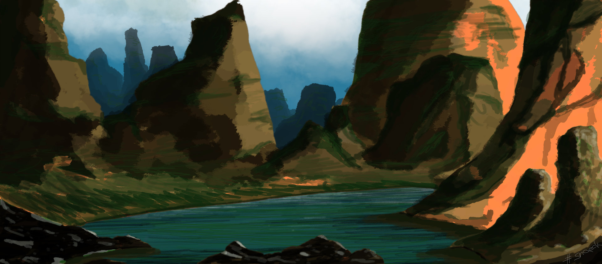 ArtStation - Landscape Tal