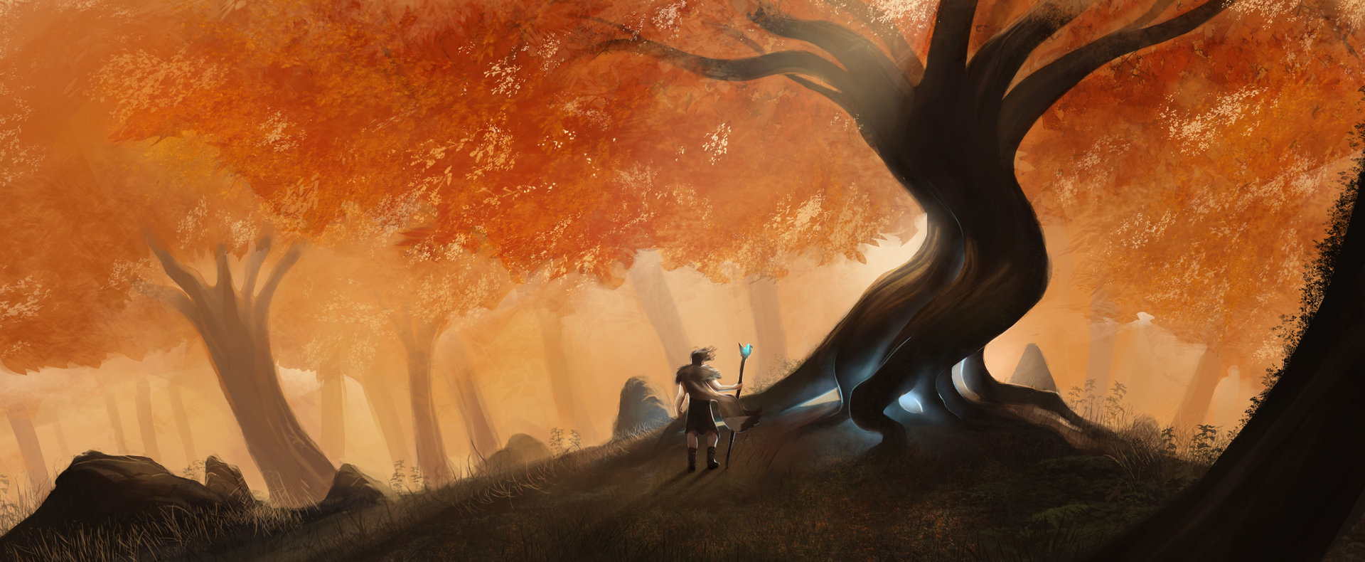 ArtStation - Red Forest