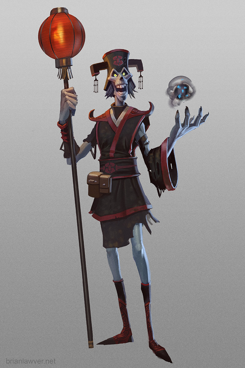ArtStation - Undead Mage!