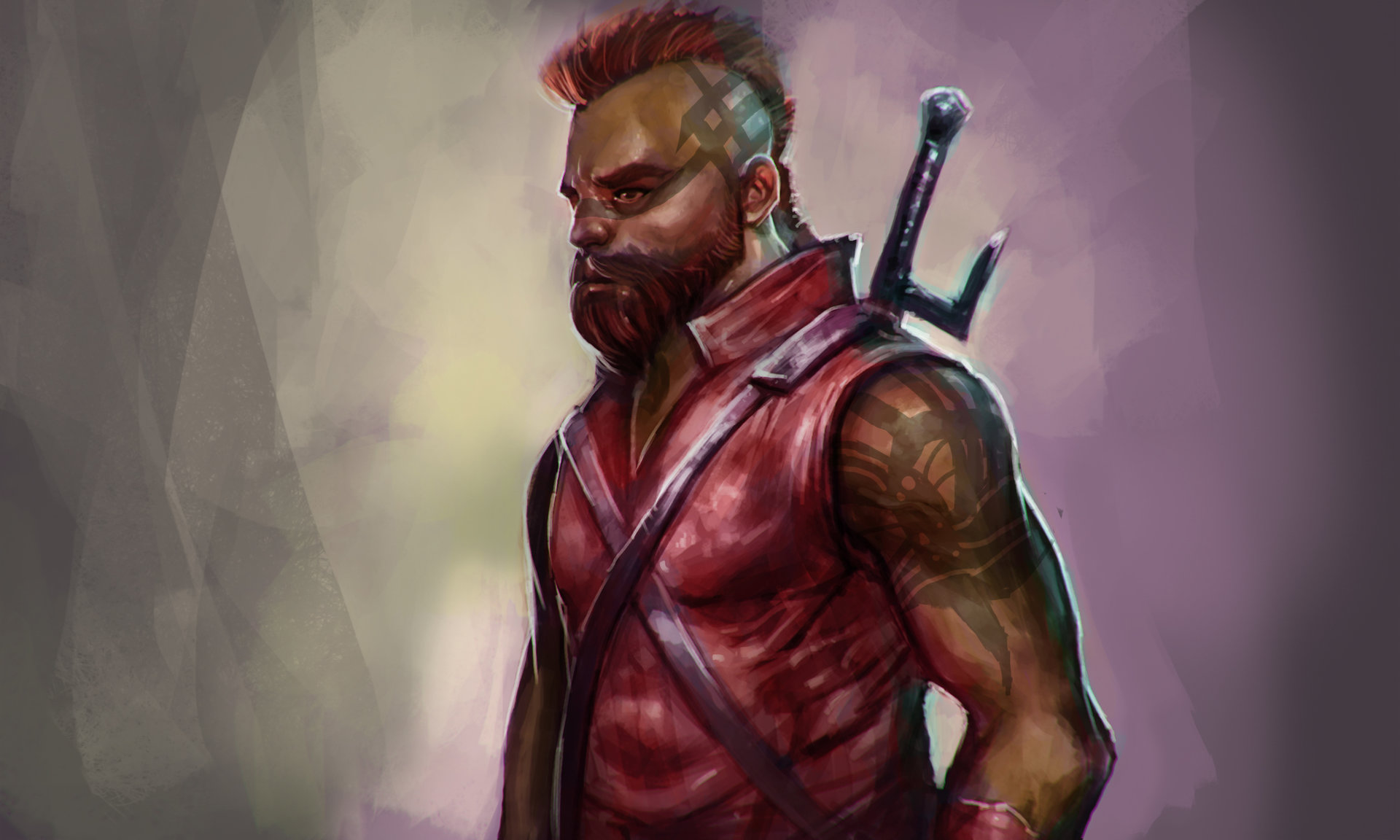 ArtStation - viking ninja