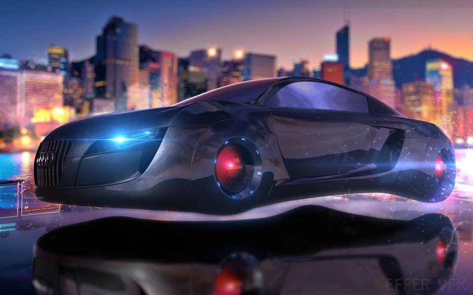 ArtStation - Audi RSQ Concept (2004)