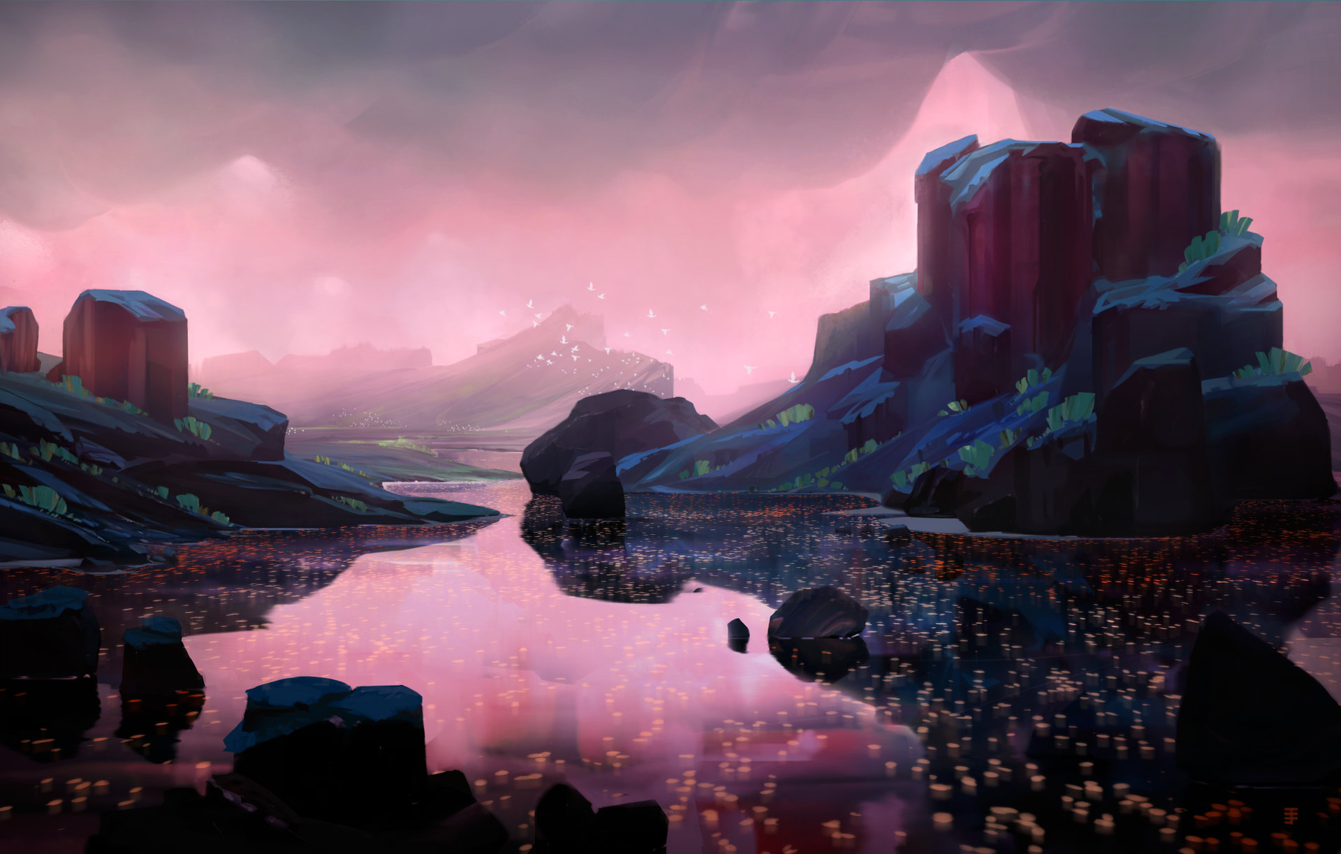 ArtStation - A peaceful place.