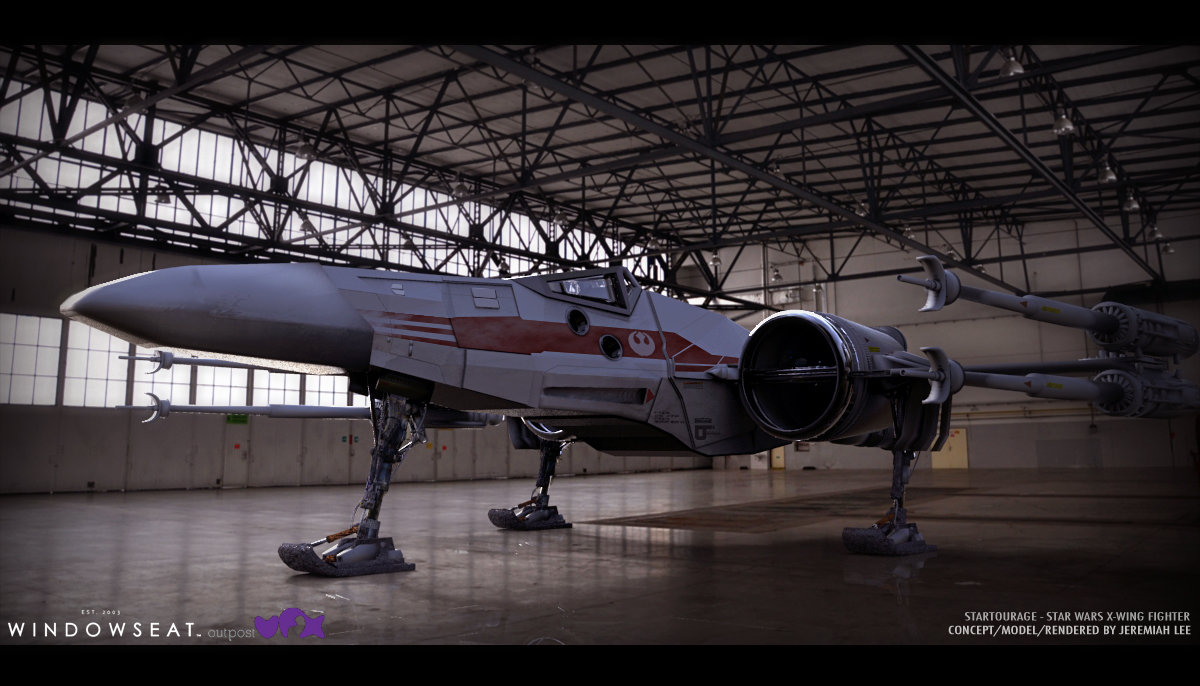 ArtStation - Startourage Concept Art (Star Wars X-Wing)
