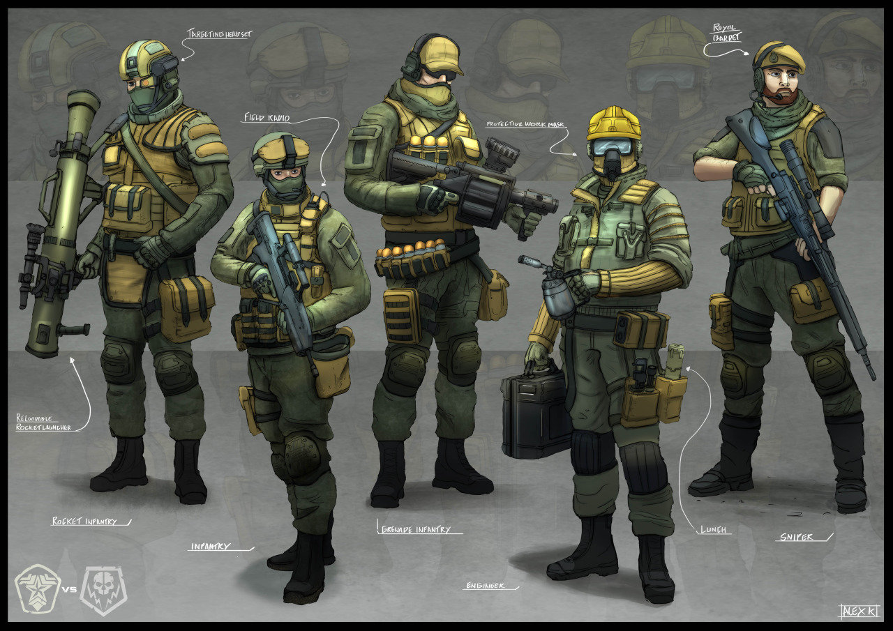 ArtStation - Soldiers 01