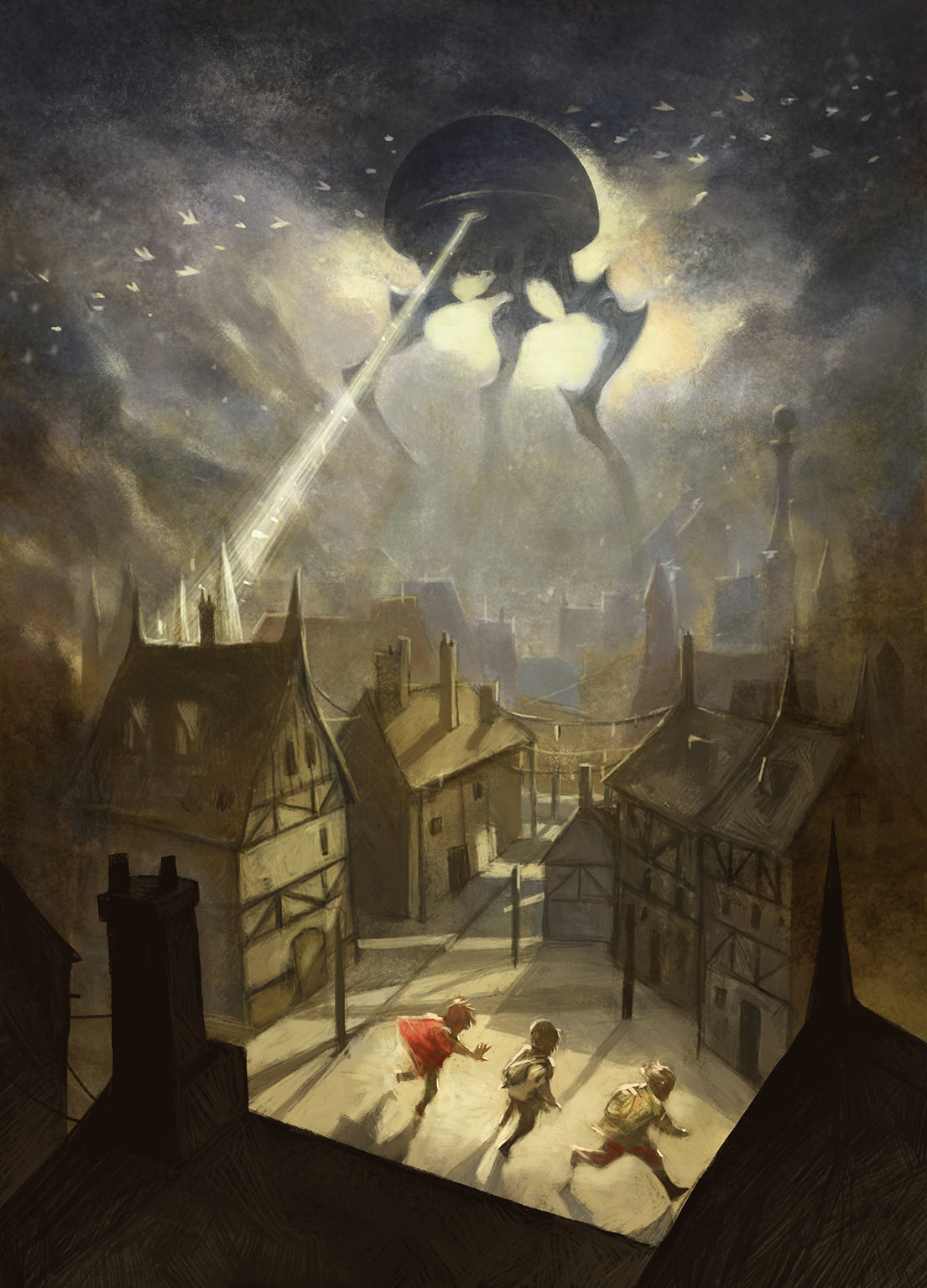 ArtStation - THE TRIPODS 1: THE WHITE MOUNTAIN