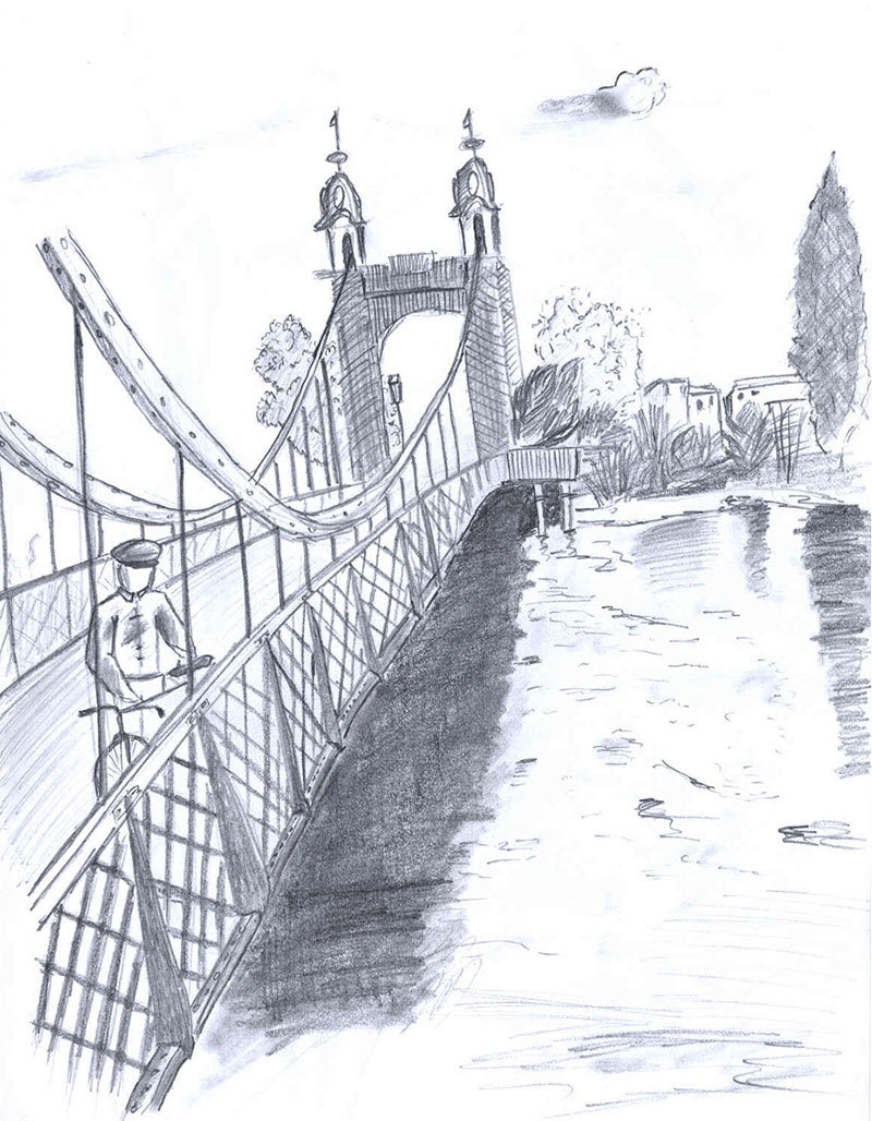 ArtStation - Bridge | Warm-Up Drawing