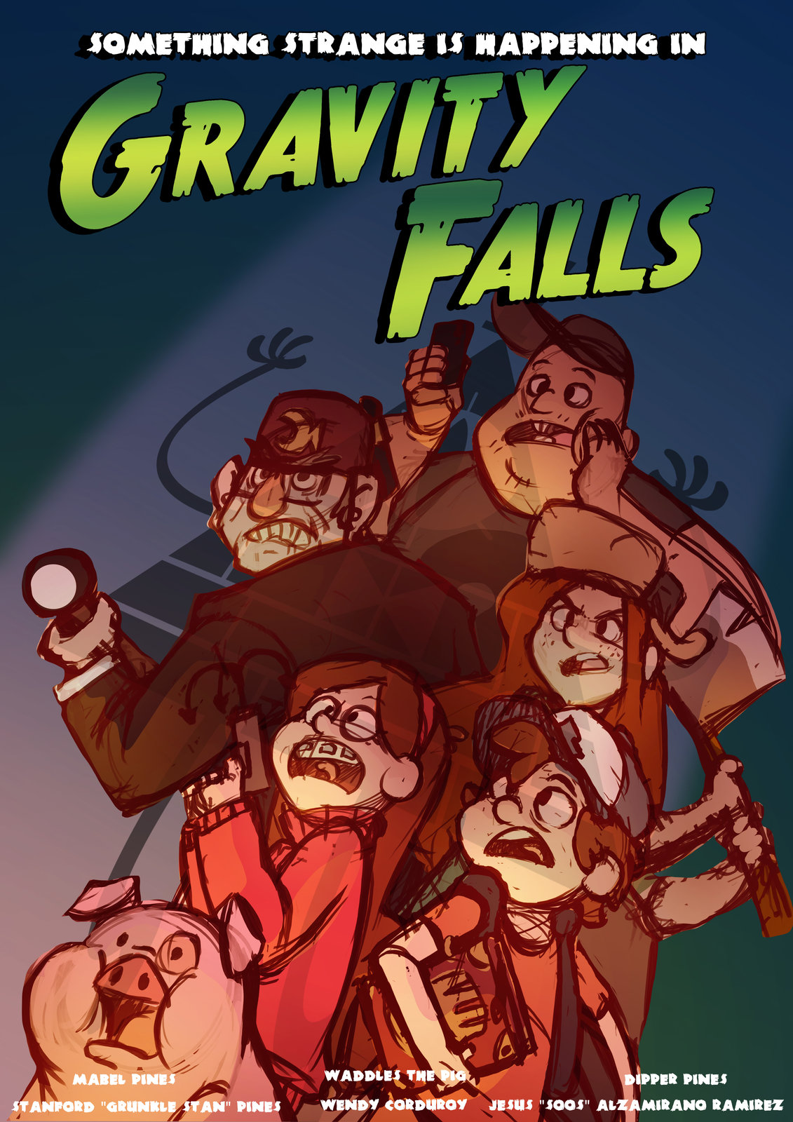 Benedict Alvin Coo - Somethings Strange in Gravity Falls