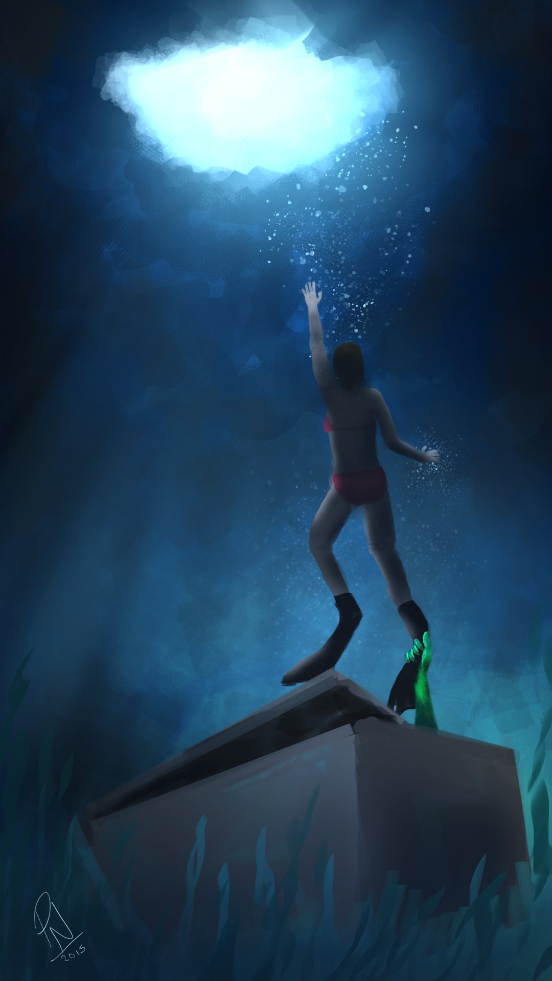 ArtStation - Undersea Zombie