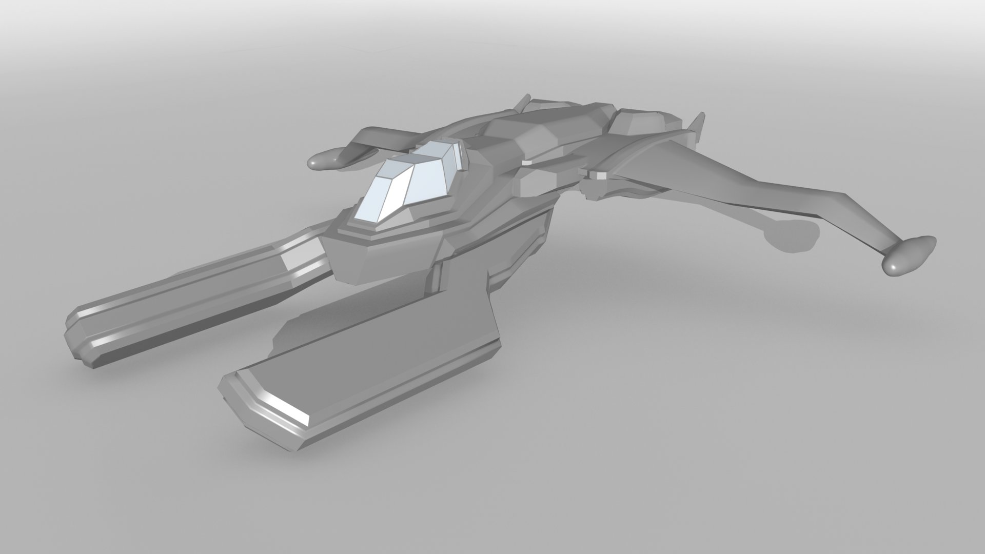 ArtStation - Light Fighter Ship