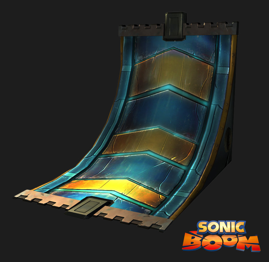 ArtStation - Sonic Boom - Sonic Ramp
