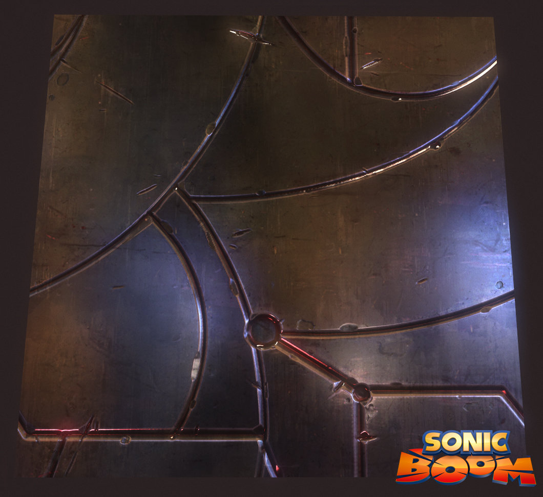 ArtStation - Sonic Boom - Lyric-Tech Panels