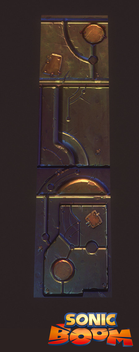ArtStation - Sonic Boom - Support Pillar Tiles
