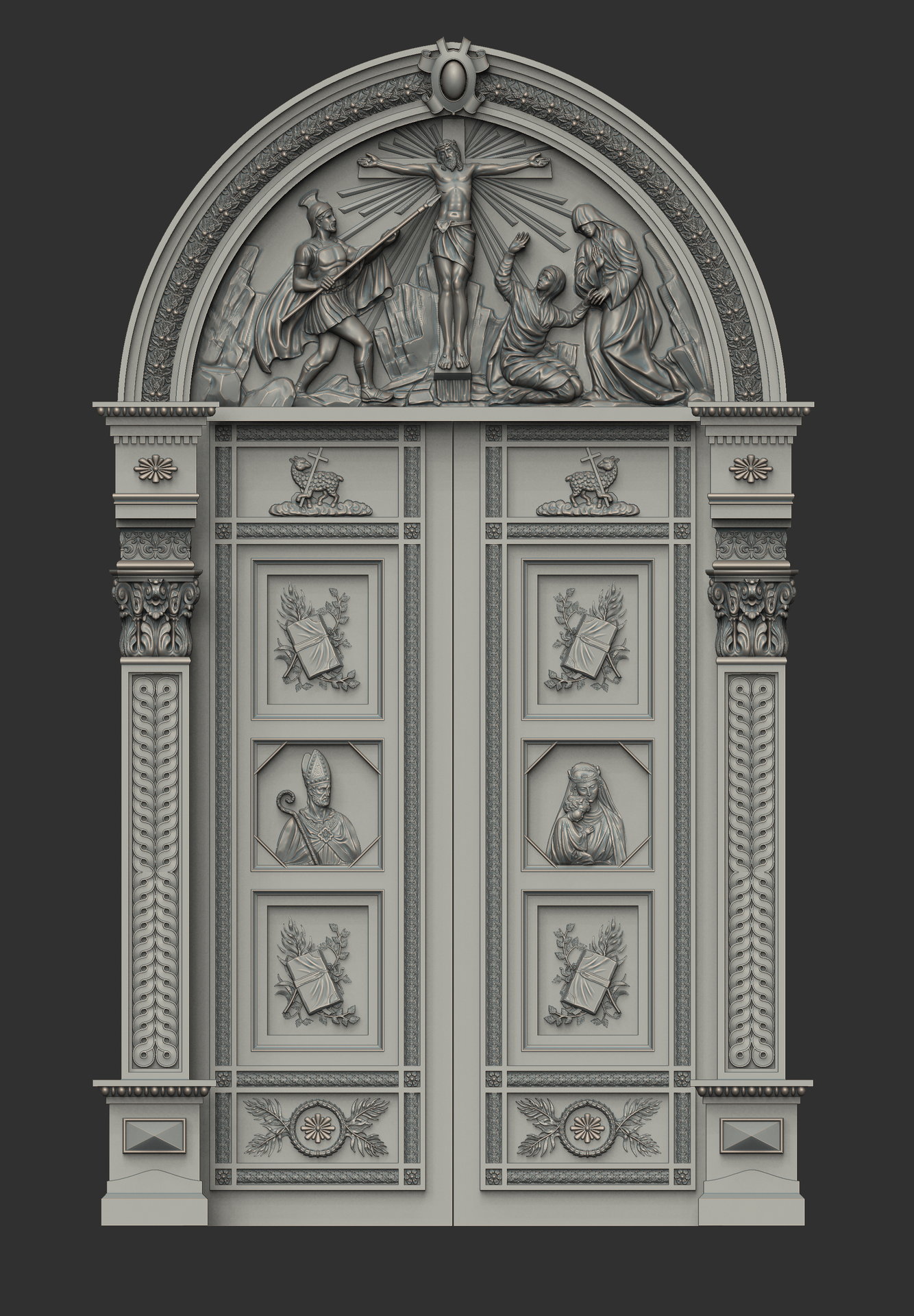 ArtStation - The gate of the temple