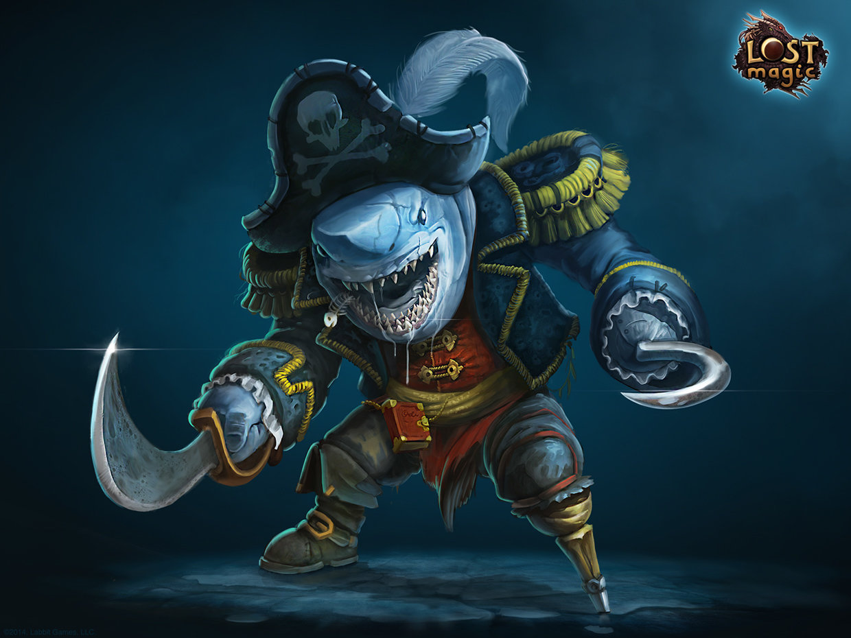 ArtStation - Pirate Shark, Nikita Orlov