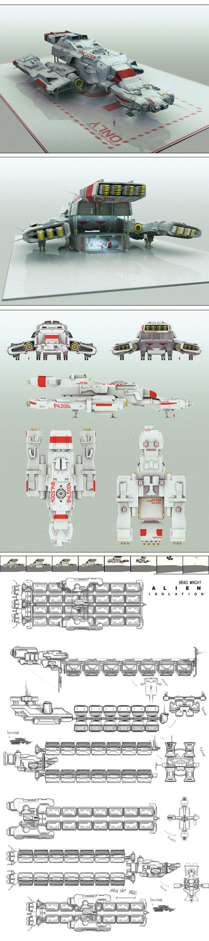 ArtStation - Alien: Isolation_Patna medical ship
