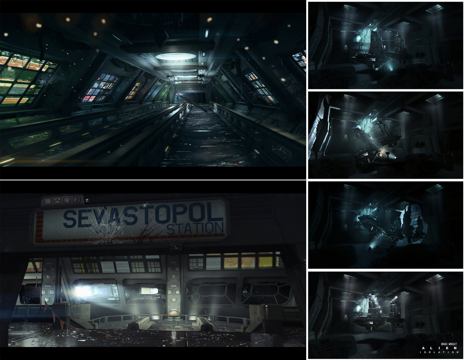 ArtStation - Alien: Isolation_Welcome area