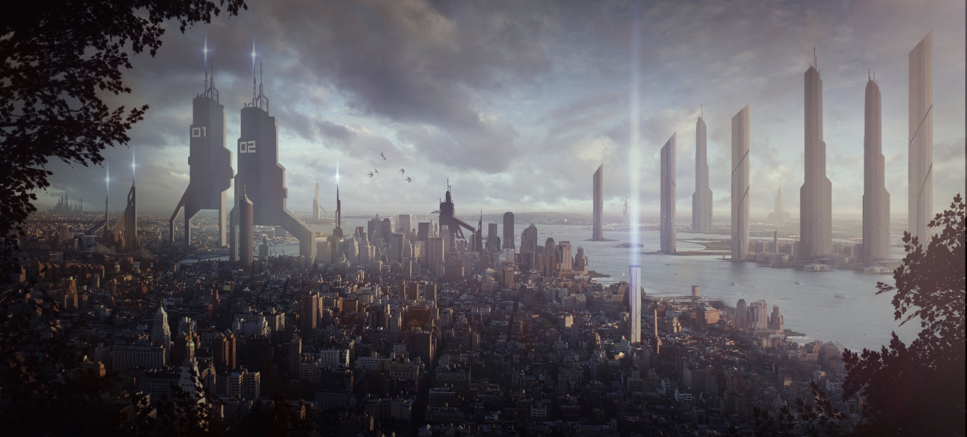 ArtStation - Paint Over Exercise 01