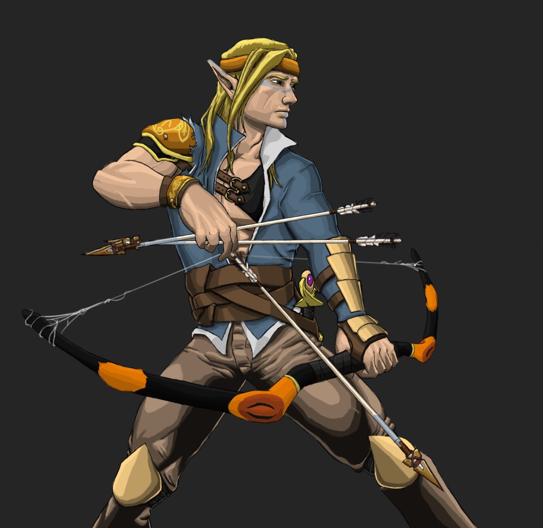 ArtStation - Elven Archer