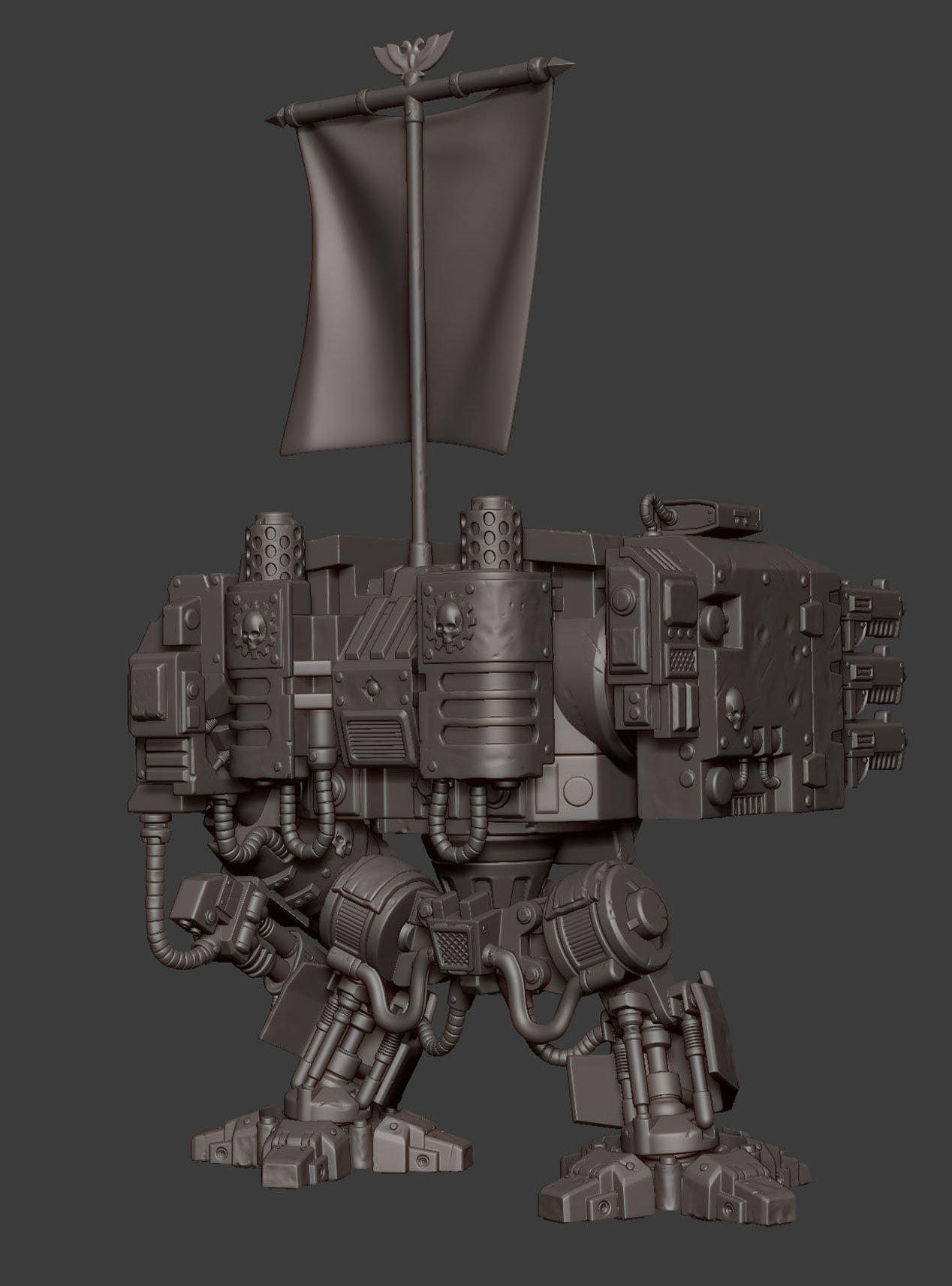 ArtStation - Warhammer 40k Dreadnought_004