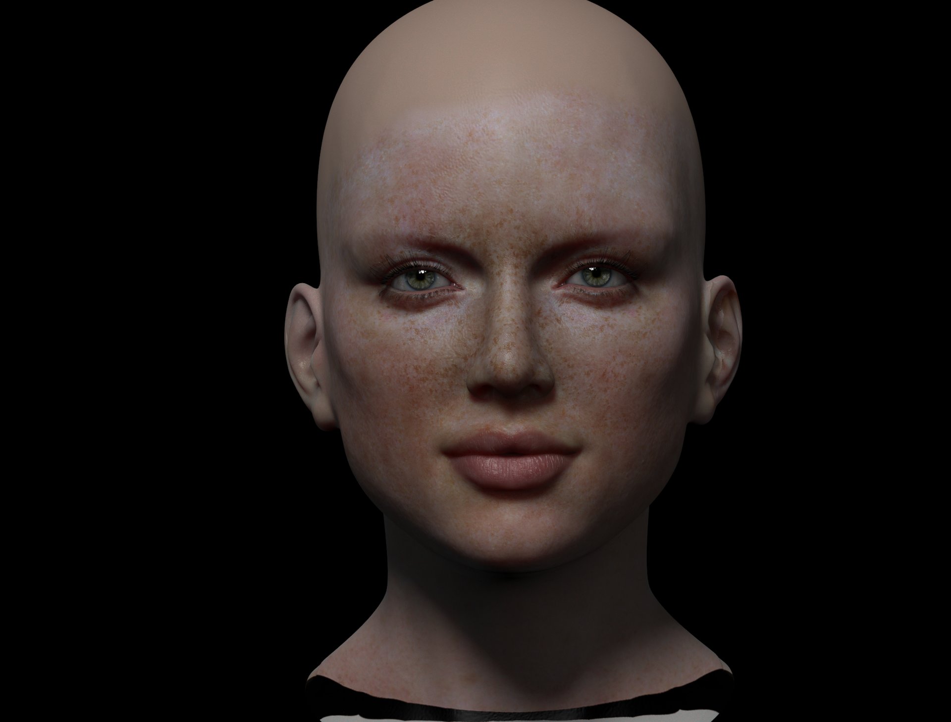 ArtStation - Wip 2 Random Girl vray, Pablo Perdomo