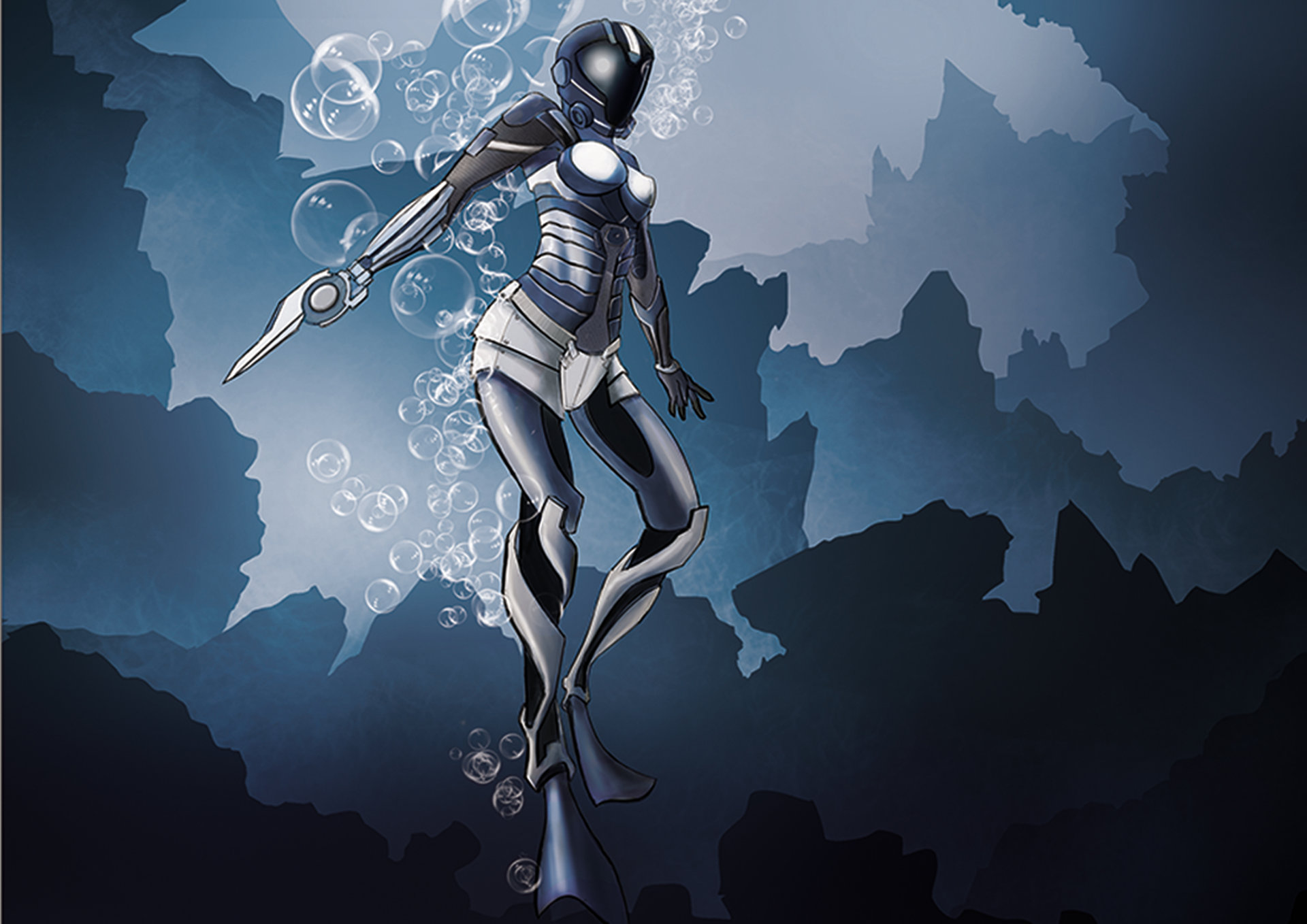 ArtStation - Diver Suit Concept