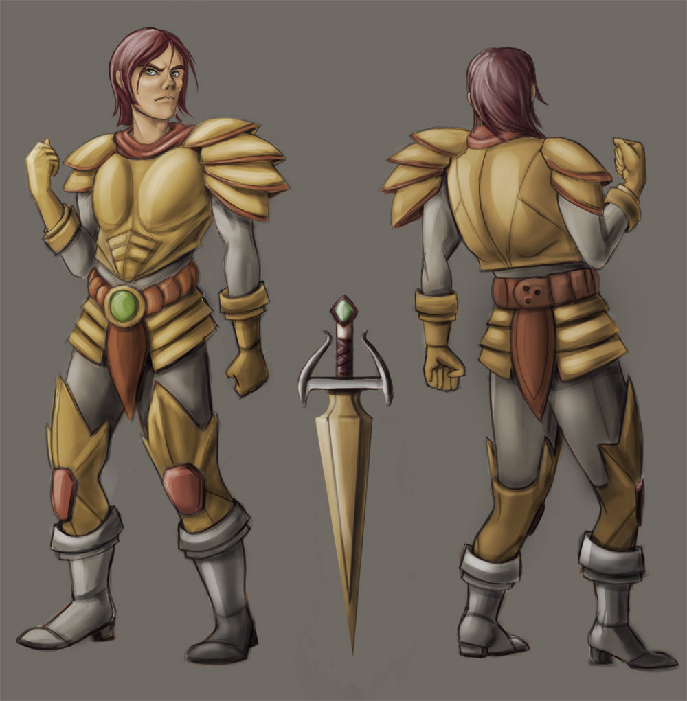 ArtStation - Gold Knight