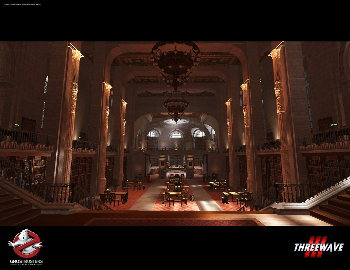 ArtStation - Ghostbusters the Video Game multiplayer level